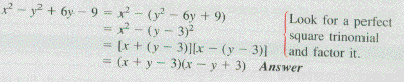 Factoring (chap 5)